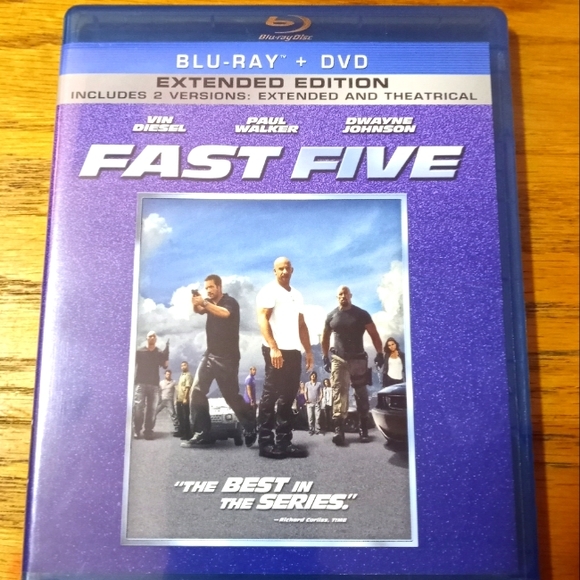 Universal | Media | Fast Five Extended Edition On Bluray Dvd Paul ...